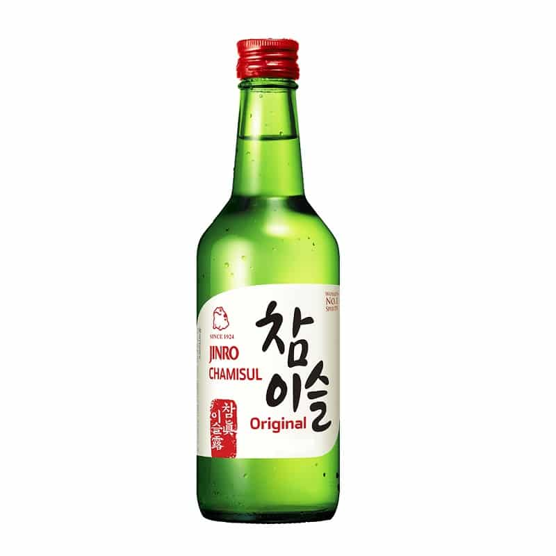 Jinro Chamisul Original Soju 360ML (Red Cap)